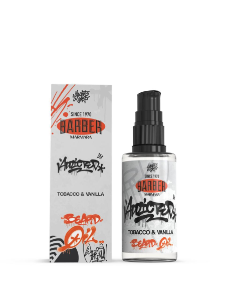 BARBER BEARD OIL 50 ML TOBACCO & VANILLA - Senso Cosmetics